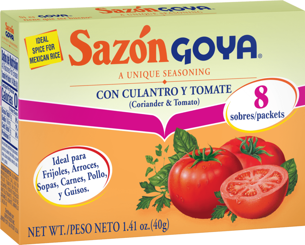GOYA SAZÓN TOMATO & CILANTRO, Approved for NYS Inmate Care Packages ...
