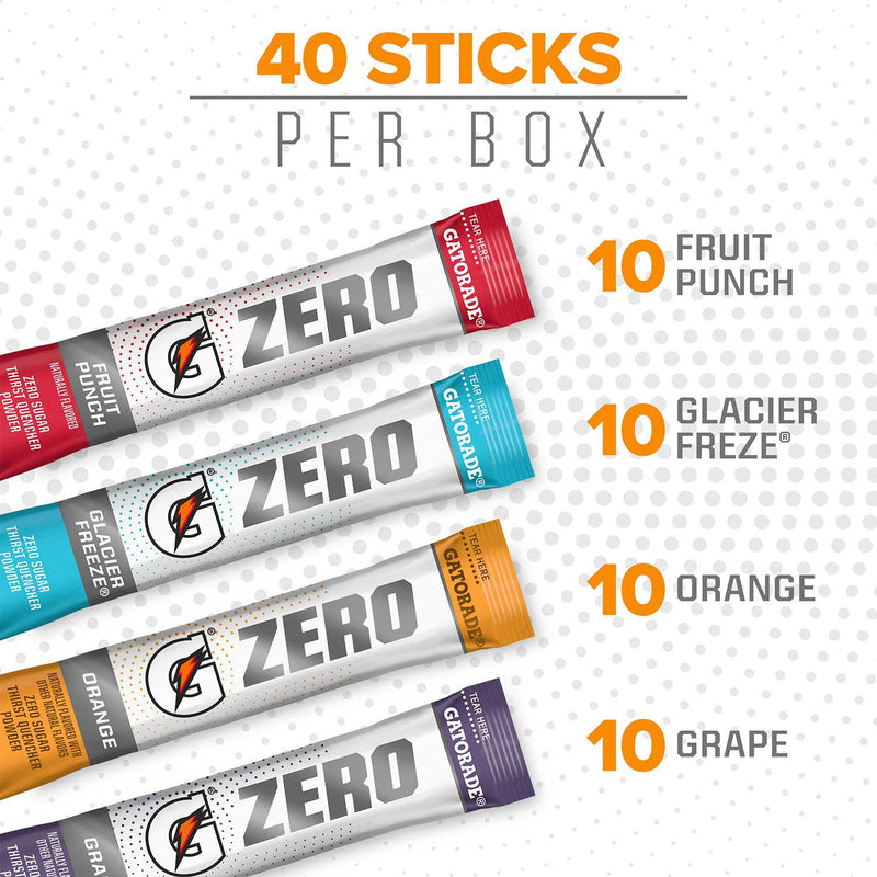 GATORADE G ZERO POWDER VARIETY PACK (4OPK), Approved for NYS Inmate ...