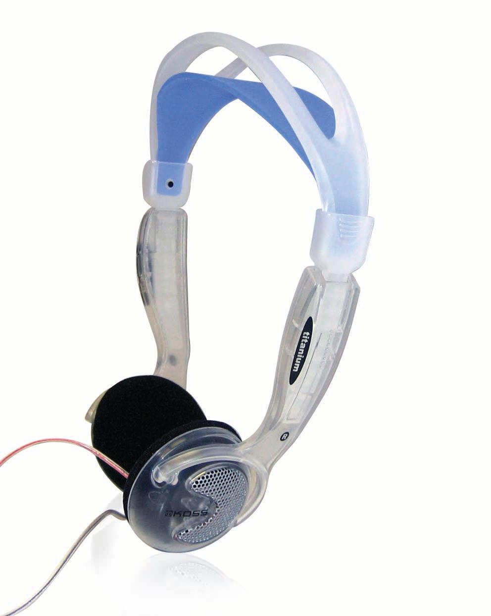 KOSS CL-PRO CLEAR PRO PORTABLE HEADPHONES, Approved for NYS Inmate Care ...