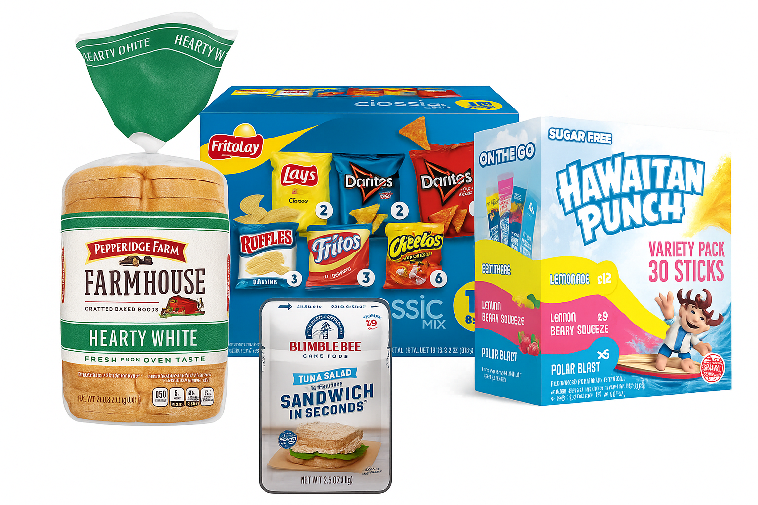 MID-DAY LUNCH BUNDLE, Approved for NYS Inmate Care Packages. Next Day ...