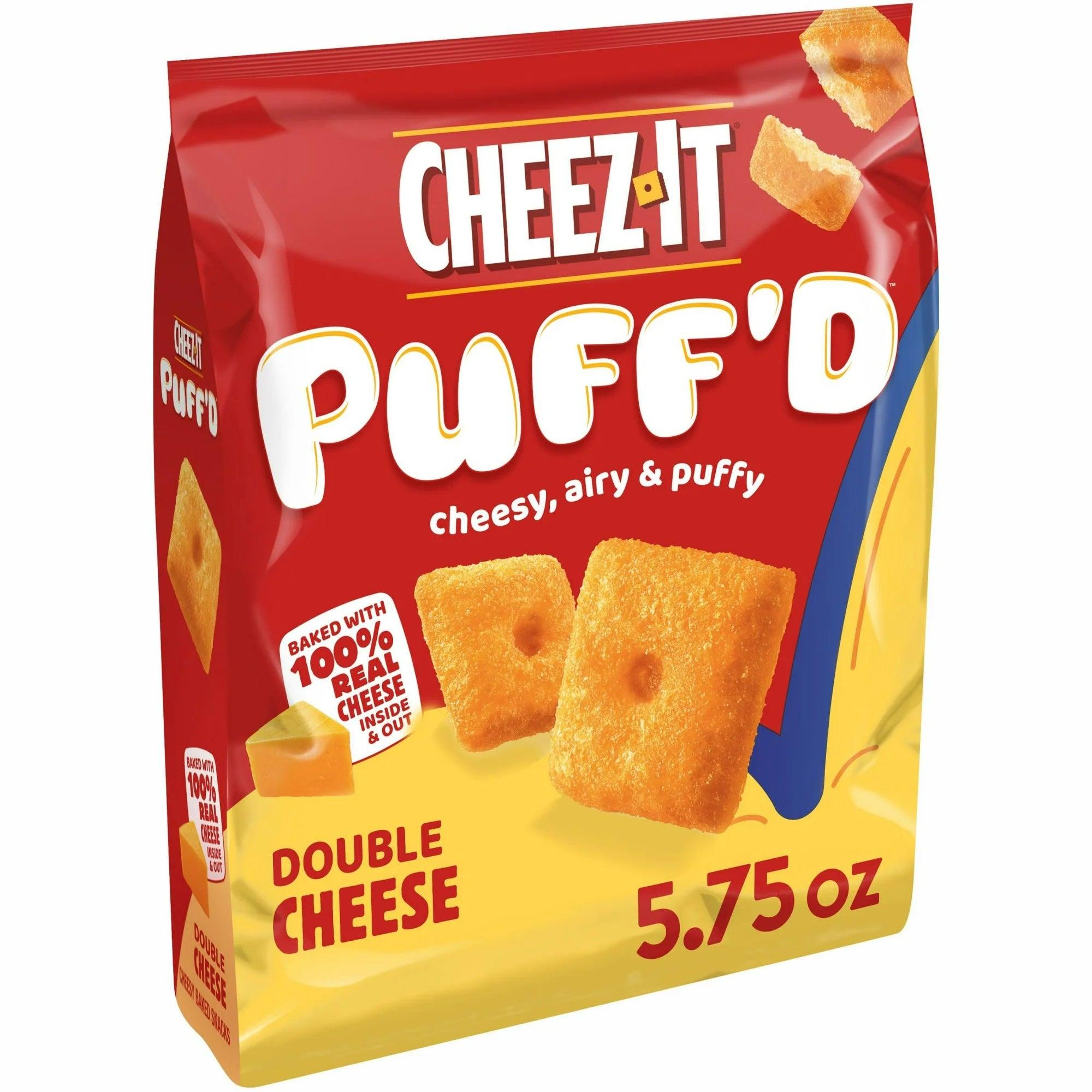 CHEEZ-IT PUFF'D DOUBLE CHEESE, Approved for NYS Inmate Care Packages ...