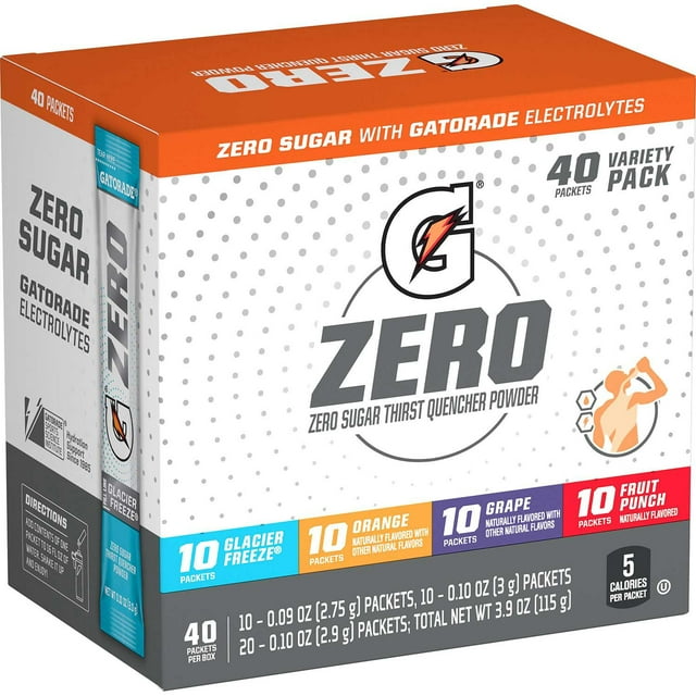GATORADE G ZERO POWDER VARIETY PACK (4OPK), Approved for NYS Inmate ...