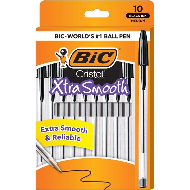 BIC BLACK INK PENS 10 CT – Emmas Premium Services