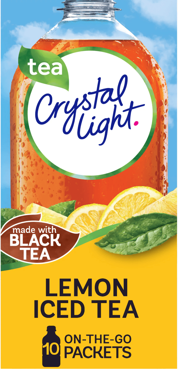CRYSTAL LIGHT- LEMON ICED-TEA, Approved for NYS Inmate Care Packages ...