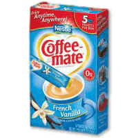 COFFEE MATE CREAMER SINGLE PACKETS (25 PACKETS), Approved for NYS ...