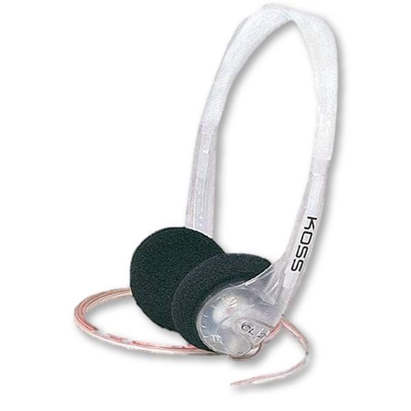 KOSS CL-2 CLEAR STEREO HEADPHONES, Approved for NYS Inmate Care ...